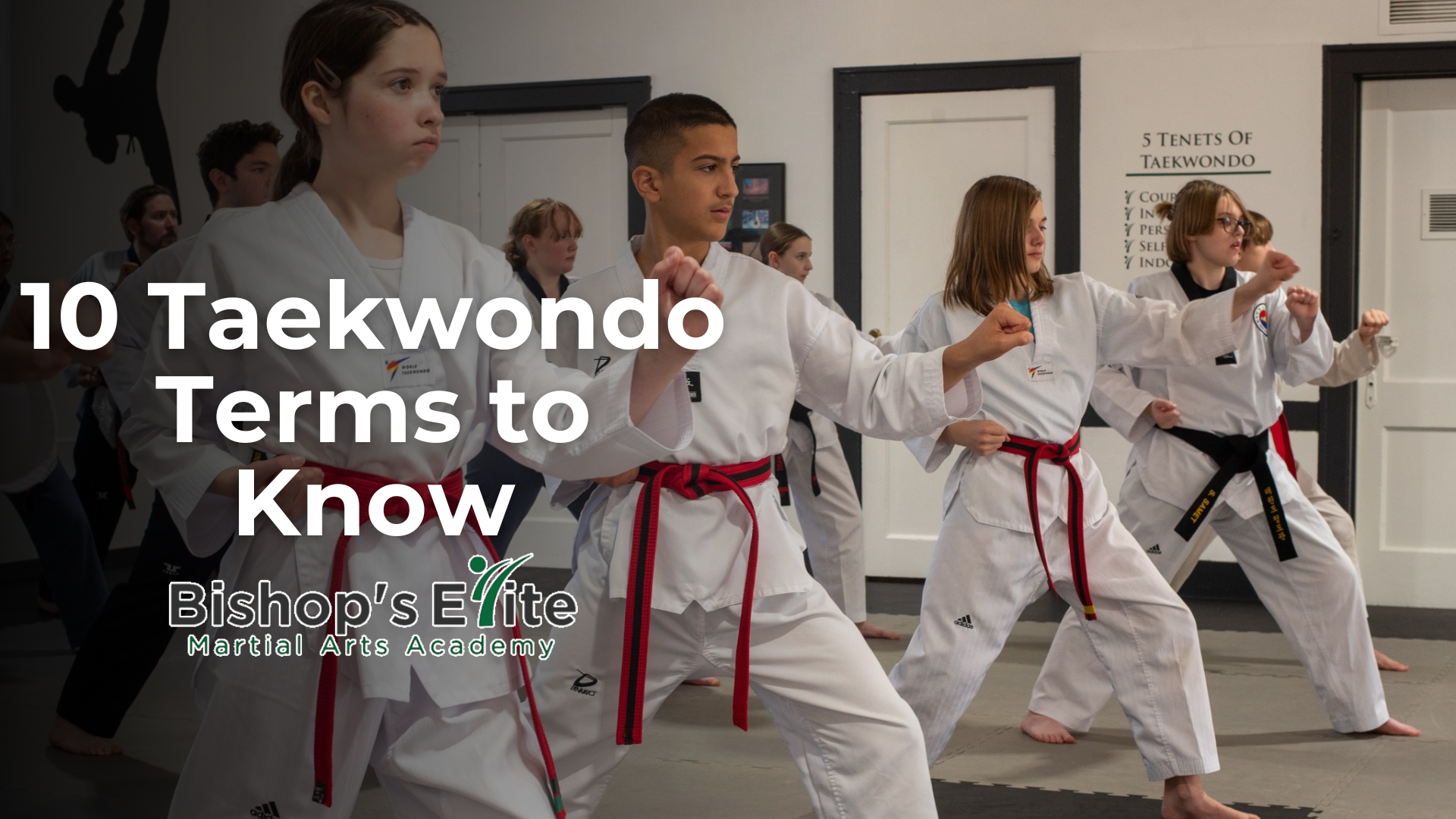 10 Taekwondo Terms to Know - Bishops Elite Martial Arts Academy Des Moines